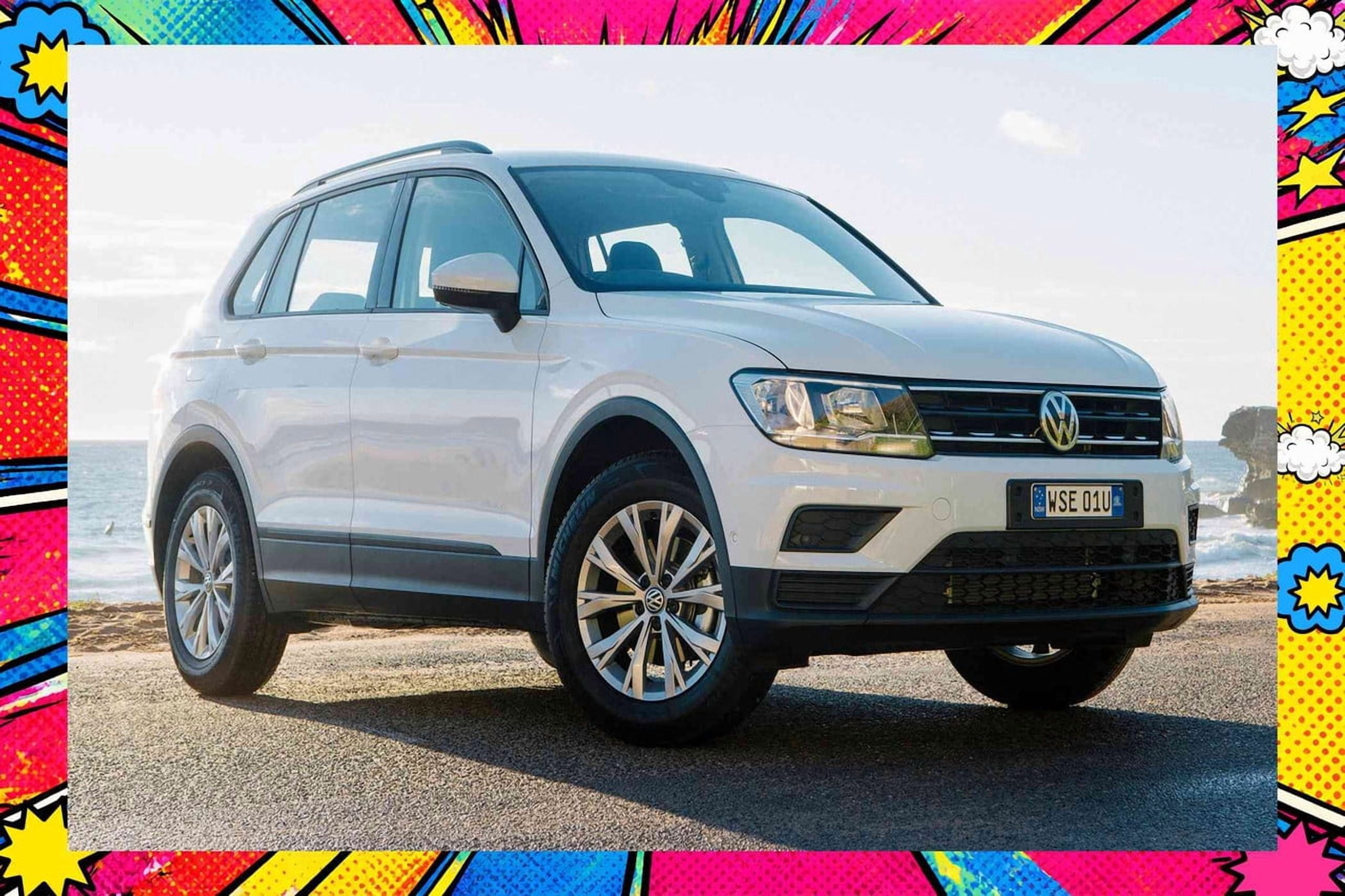 2016 Volkswagen Tiguan AU - Pop Art Edition | 12x18 Inch Laminated ...