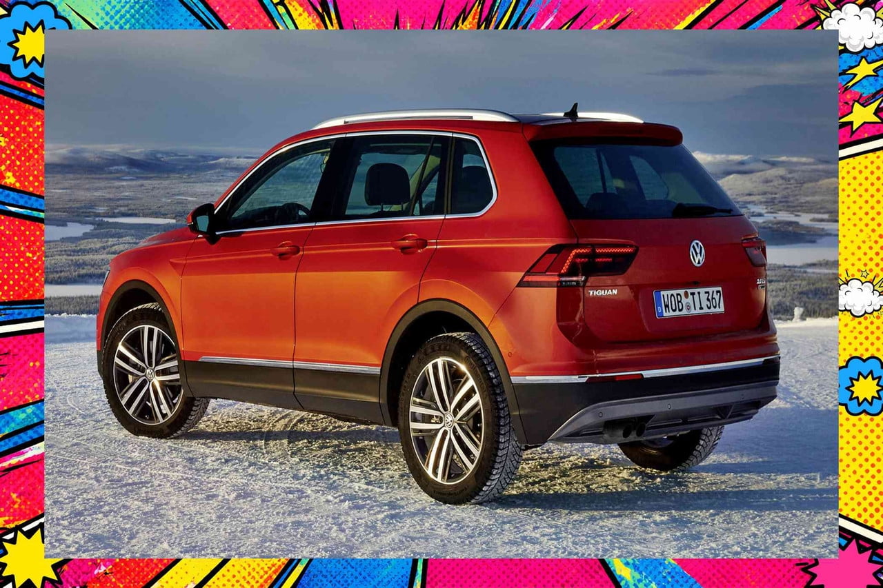 2016 Volkswagen Tiguan - Pop Art Edition | 20x30 Inch Laminated Poster ...