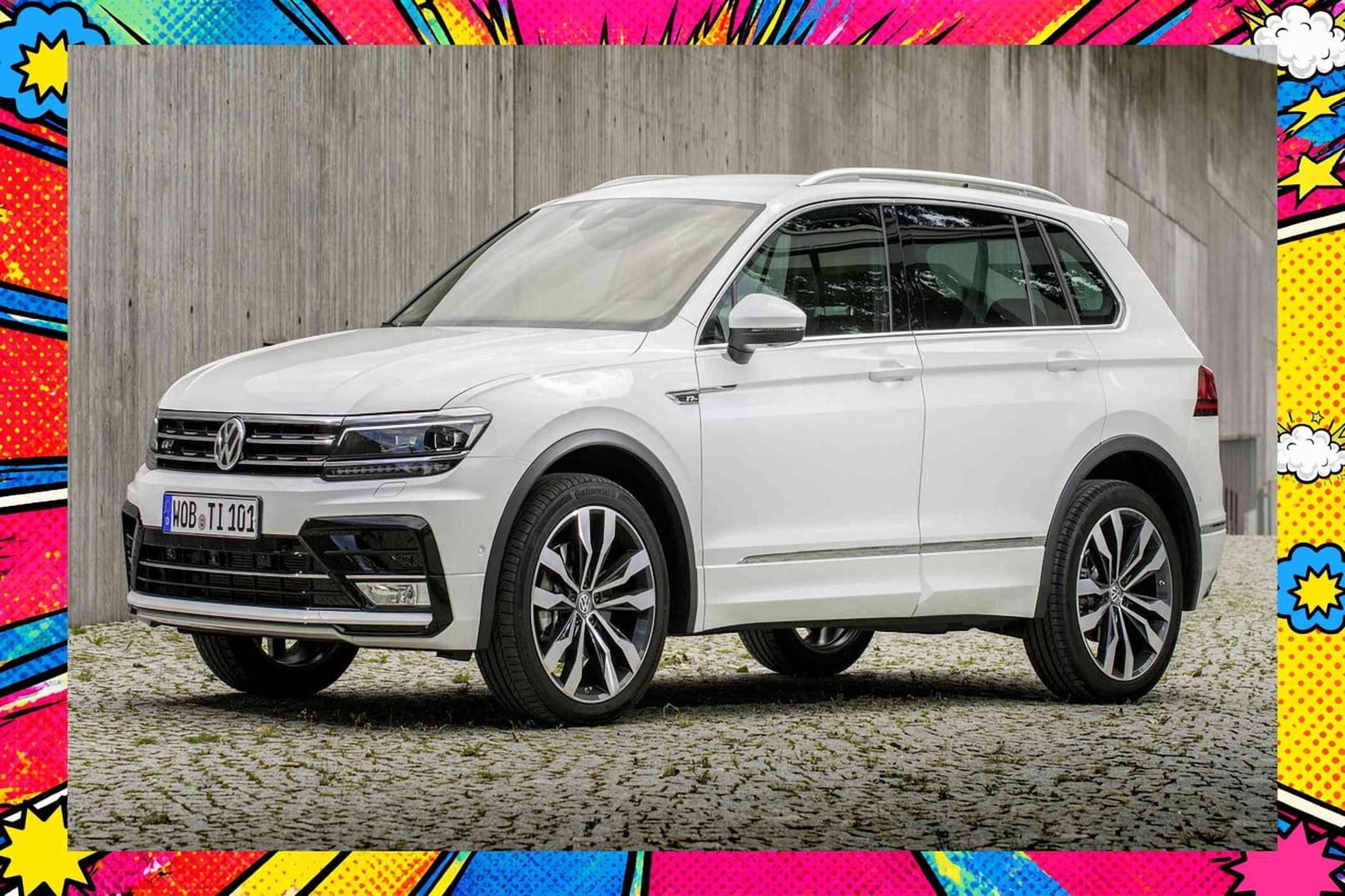 2016 Volkswagen Tiguan R Line Style B - Pop Art Edition | 20x30 Inch ...