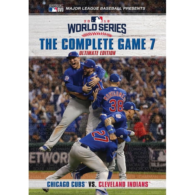 2016 World Series: The Complete Game 7 (Ultimate Edition) (DVD ...