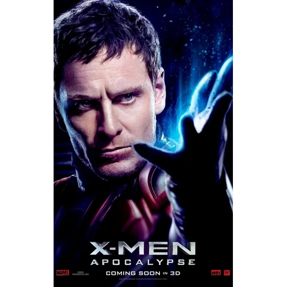 2016 X-Men Apocalypse Movie Poster Jennifer Lawrence James Mcavoy ...