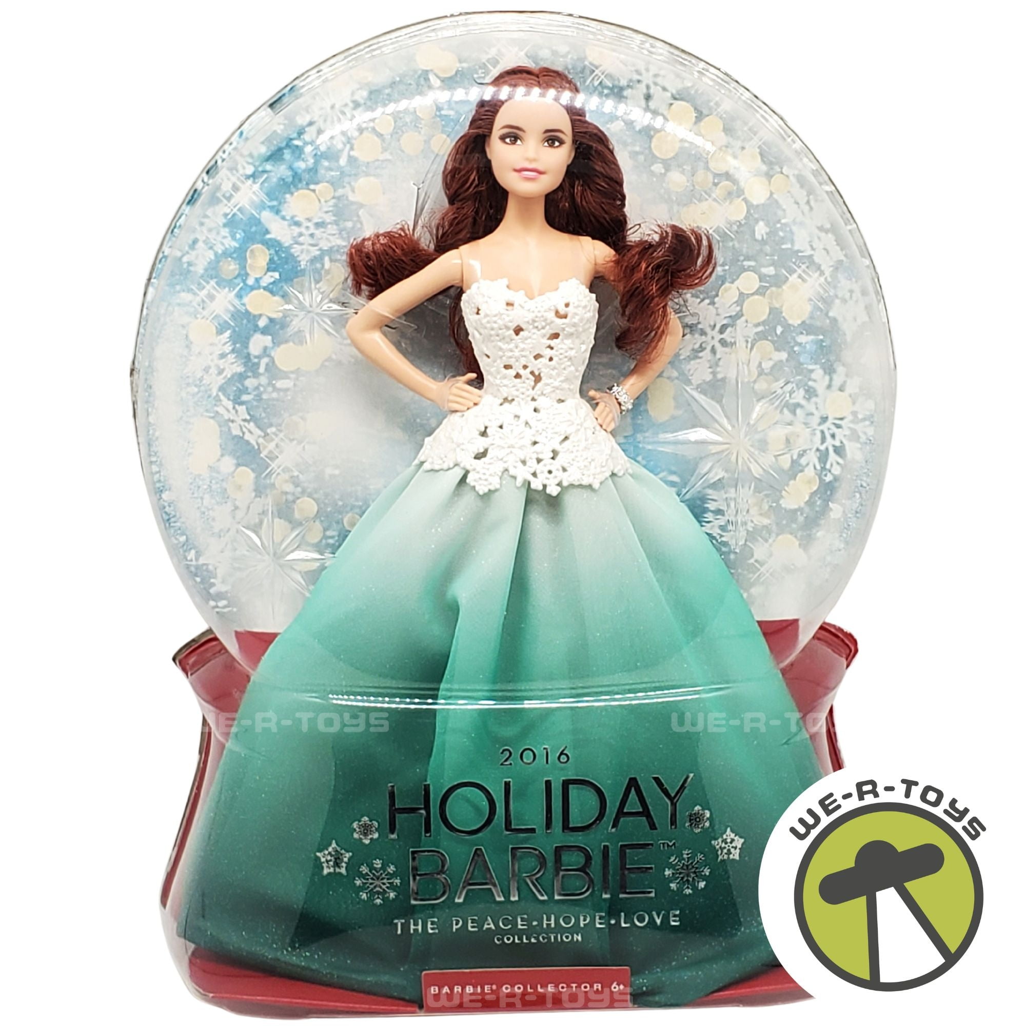 2016 holiday barbie doll-exclusive red hair - Walmart.com