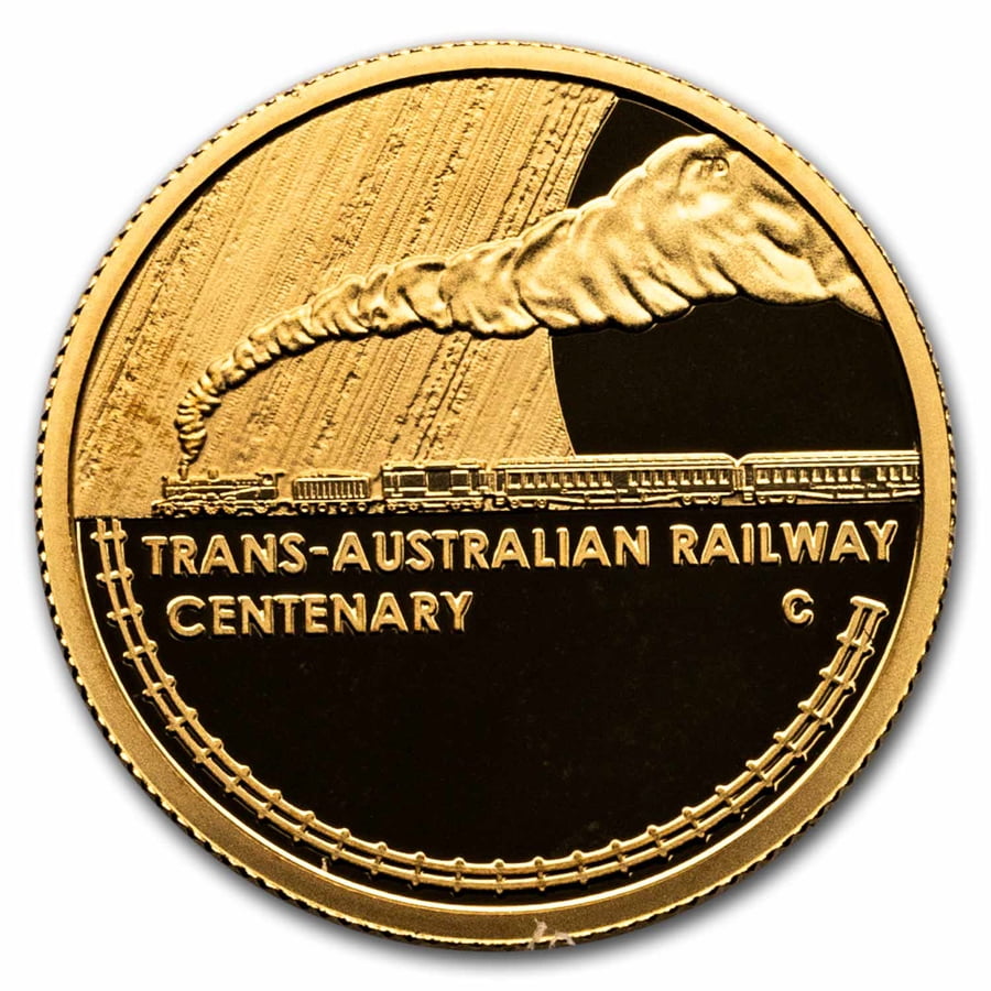 2017 $10 Centenary of the Trans-Australian Railway Gold Proof - Walmart.com