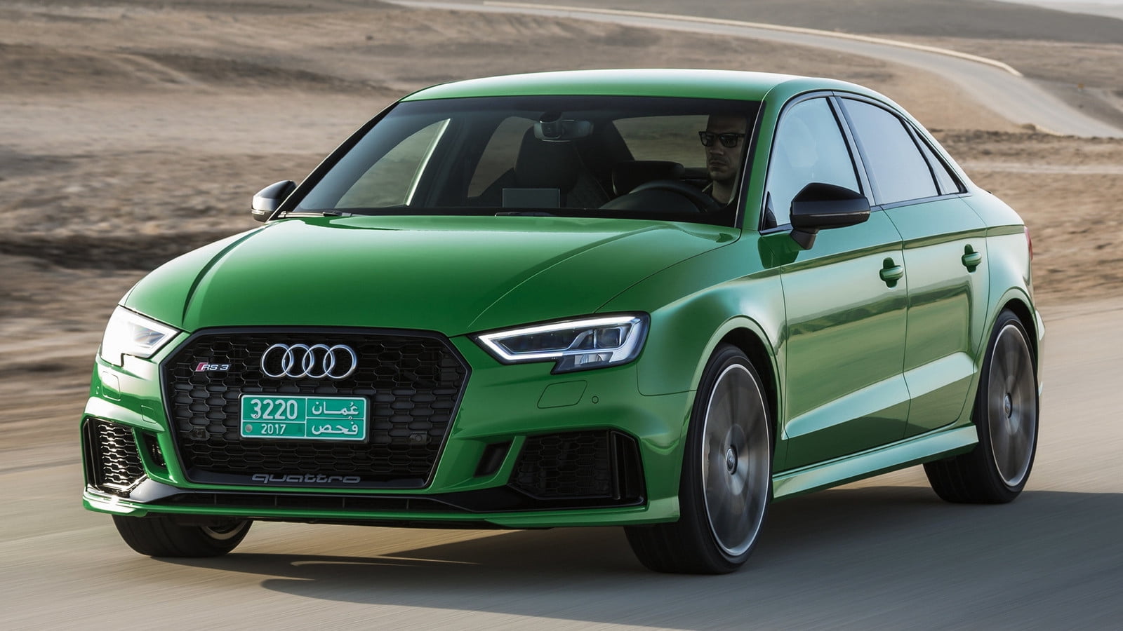 2017 Audi RS3 Sedan - 20x30 Inch Laminated Poster - Stunning Detail and ...