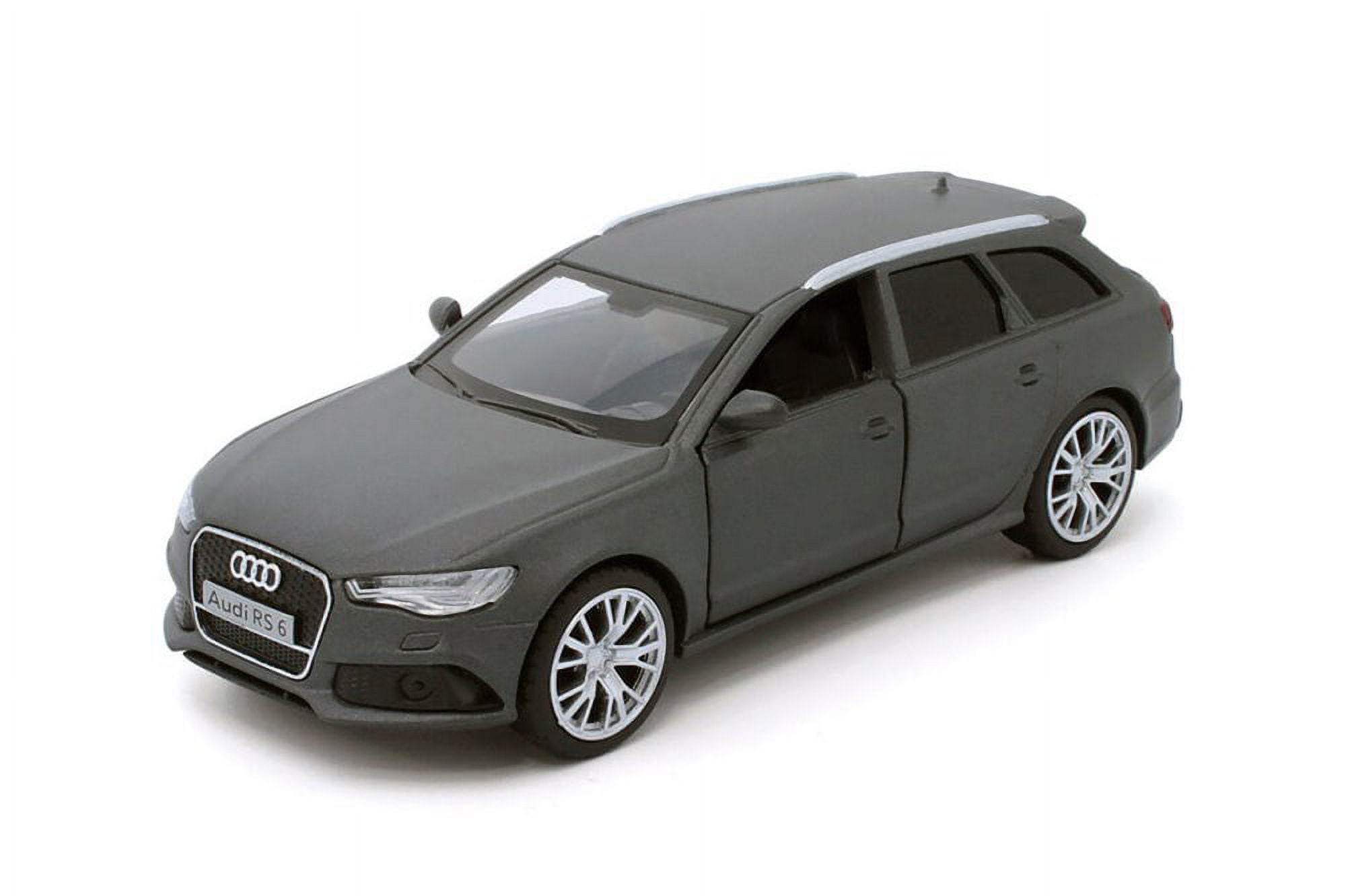 2017 Audi RS6, Matte Gray - Showcasts TM012002 - 1/36 scale Diecast ...