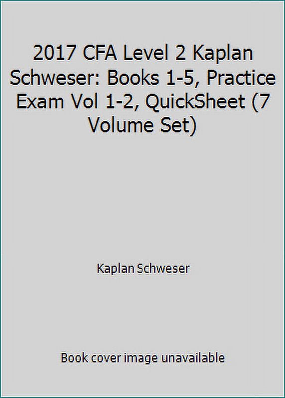 Kaplan Cfa Level 2