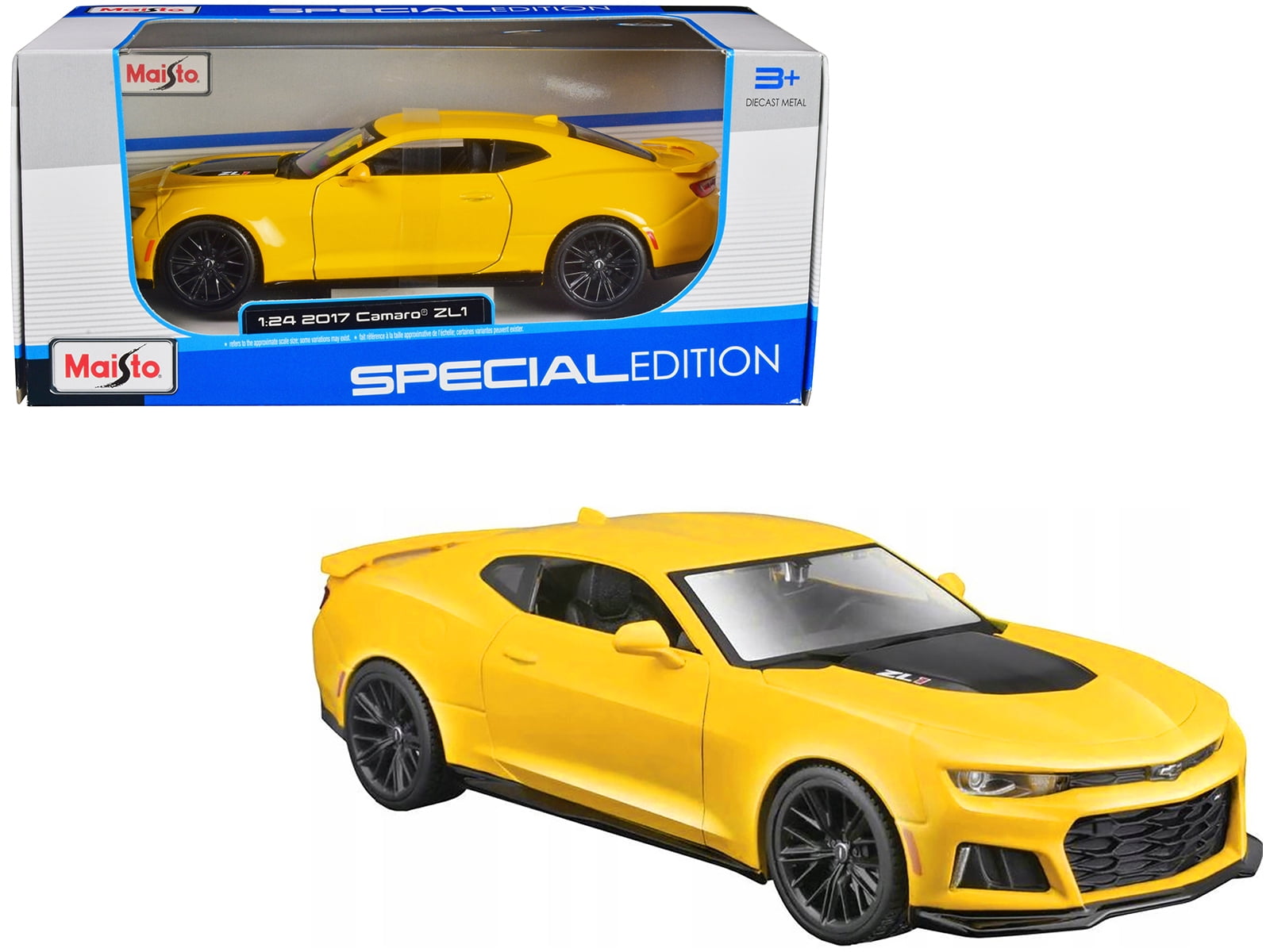 2017 Chevrolet Camaro ZL1 Yellow Metallic "Special Edition" 1/24 ...