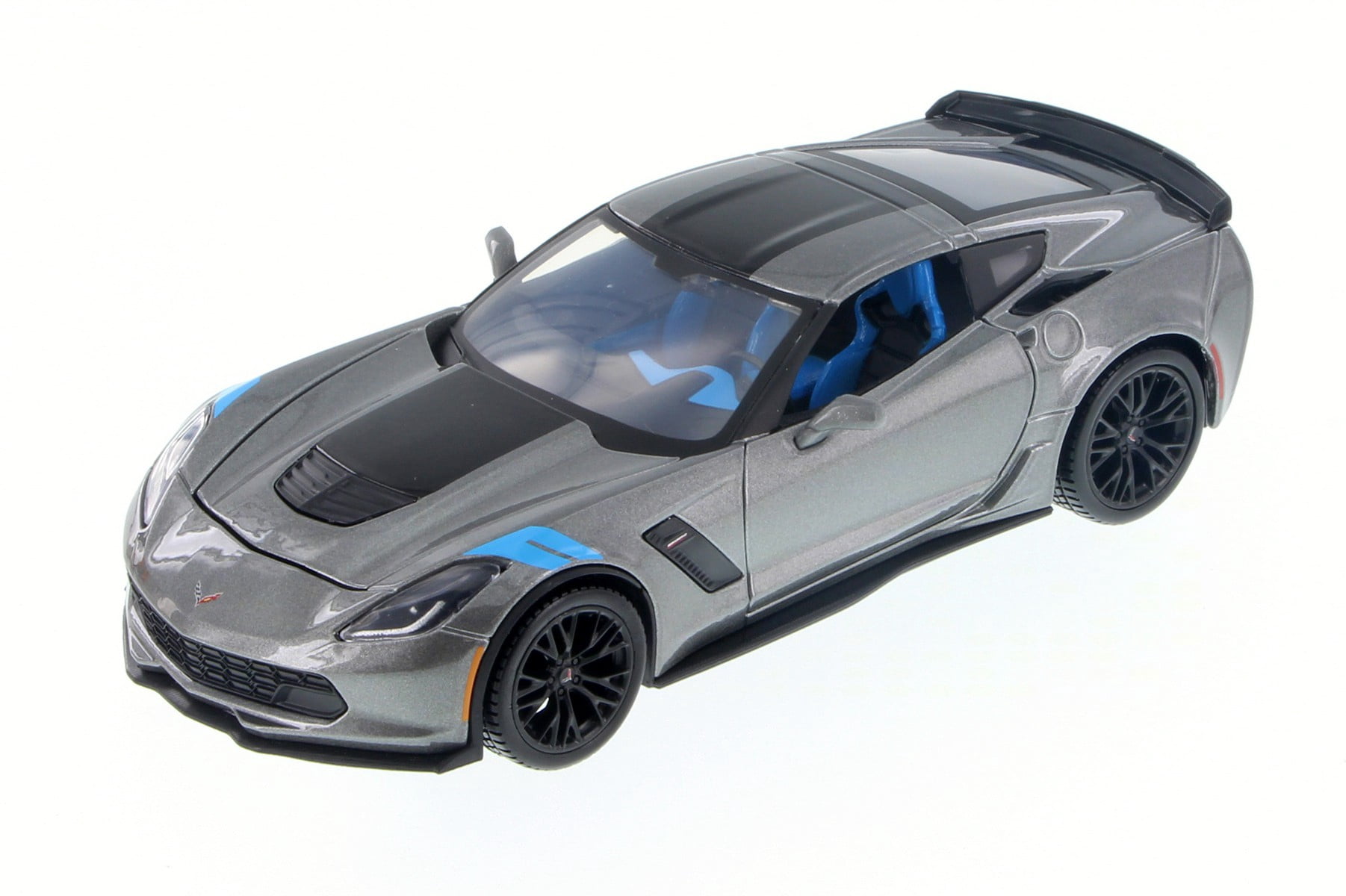 2017 Chevy Corvette Grand Sport Hardtop, Gray - Showcasts 37516 - 1/24 ...