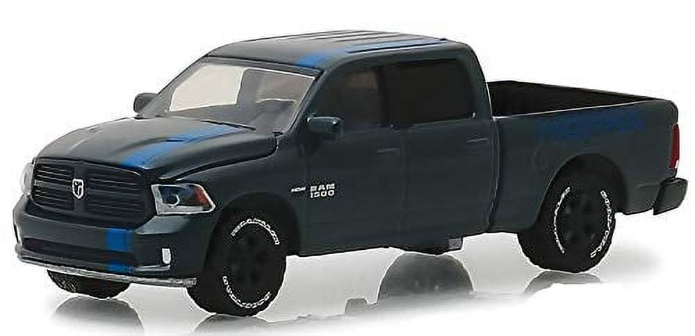 2017 Dodge Ram 1500 Pick Up Truck, Dark Blue - Greenlight 30013/48 - 1/ ...