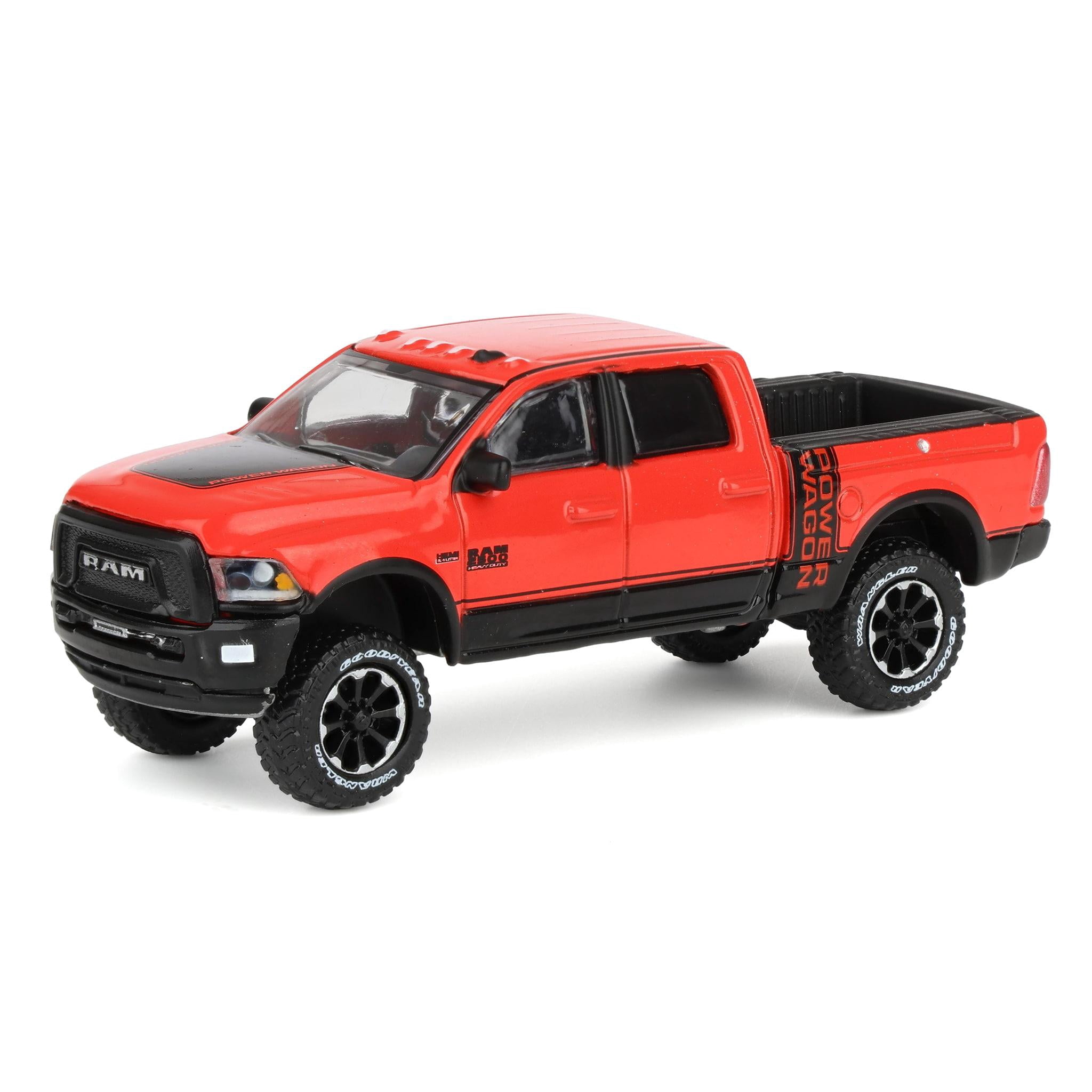 GreenLight 1/64 2017 Ram 2500 Flame Red Power Wagon Truck 29873 ...