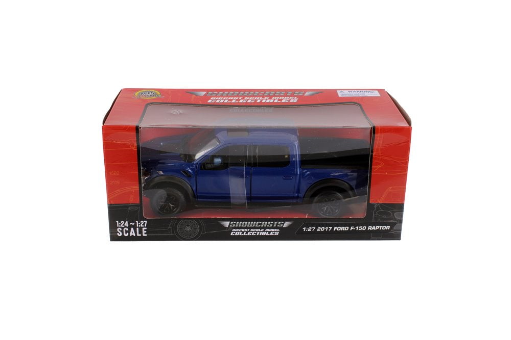 2017 Ford F-150 Raptor Pickup, Blue - Showcasts 71344BU - 1/27 Scale ...
