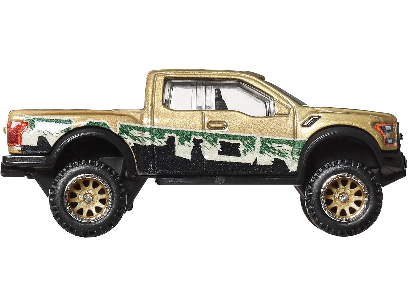 2017 Ford F-150 Raptor Pickup Truck Gold Metallic with Graphics "HW Off ...