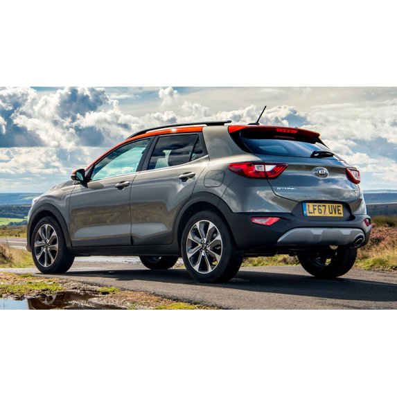 2017 Kia Stonic First Edition UK Car - Style A - 20x30 Inch Laminated ...