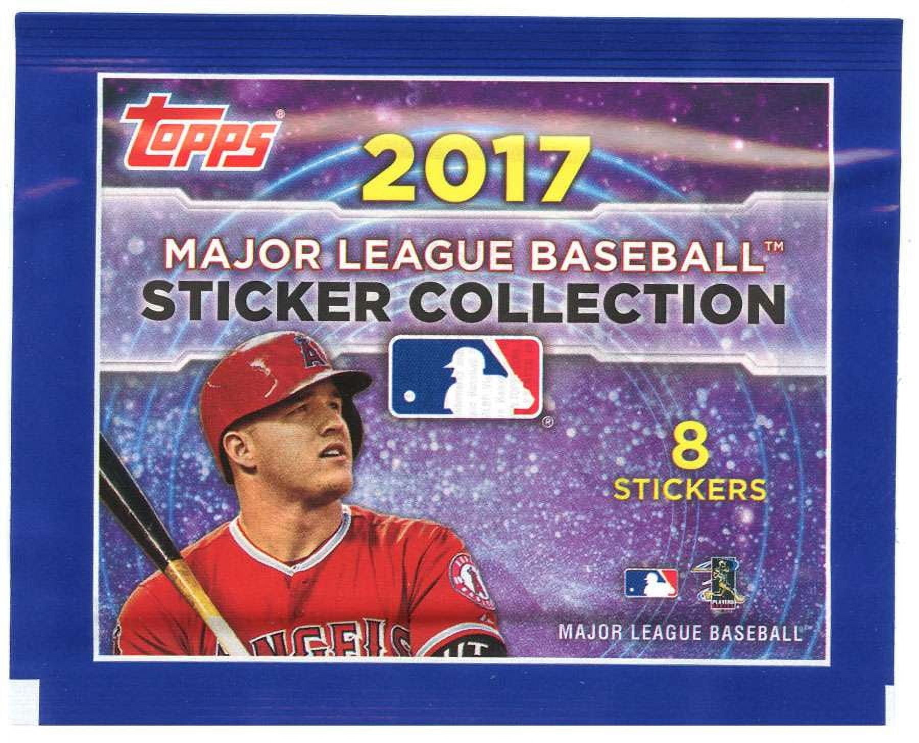 2017 MLB Sticker Collection Pack - Walmart.com