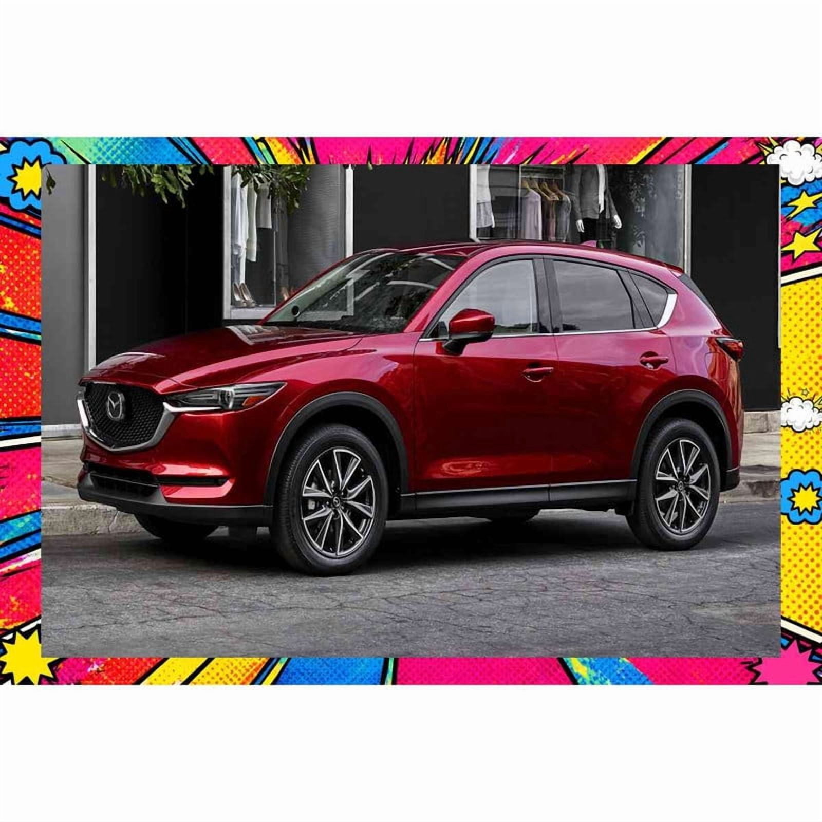 2017 Mazda CX-5 Style A - Pop Art Edition | 24x36 Inch Glossy Laminated ...