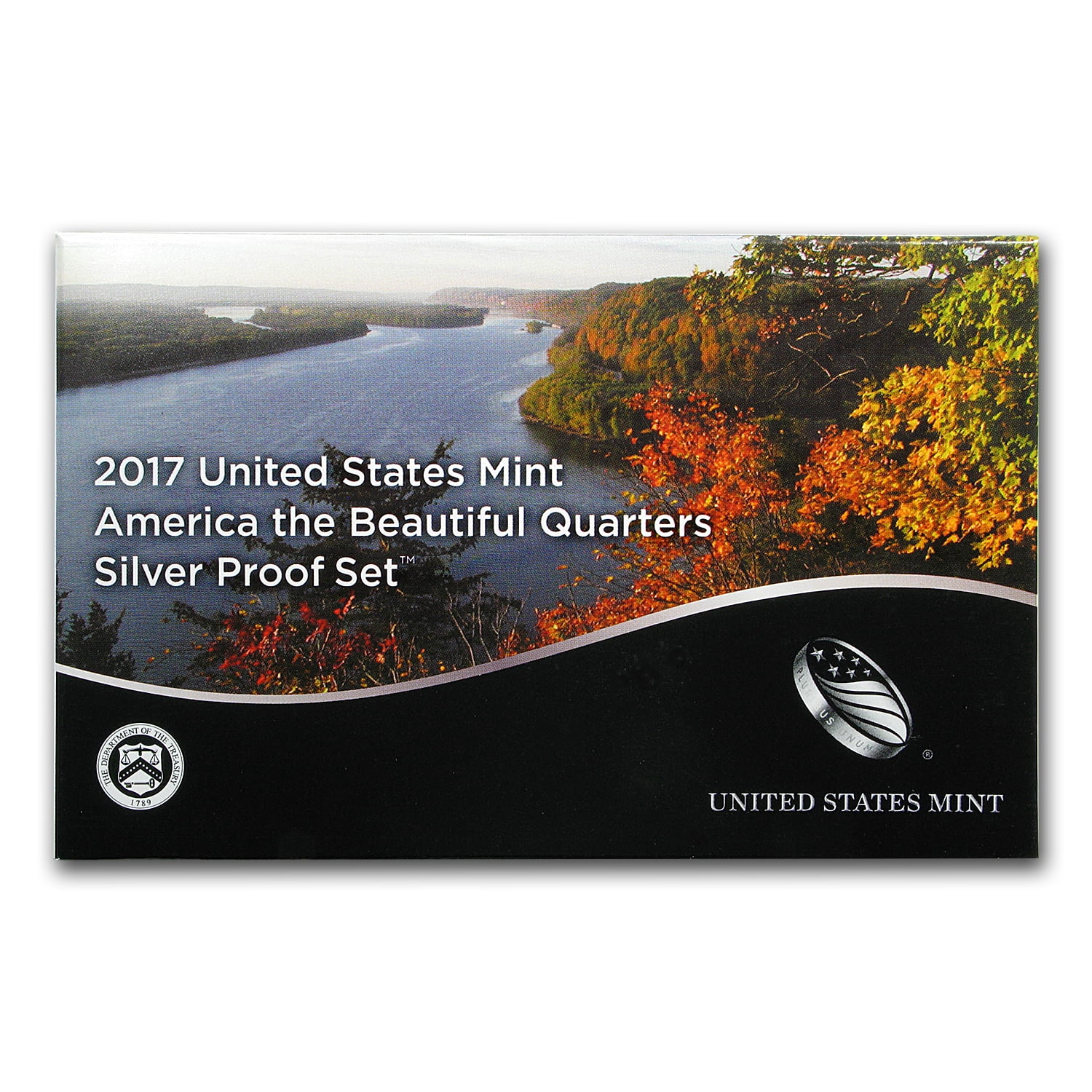 2017-S America the Beautiful Quarters Silver Proof Set - Walmart.com