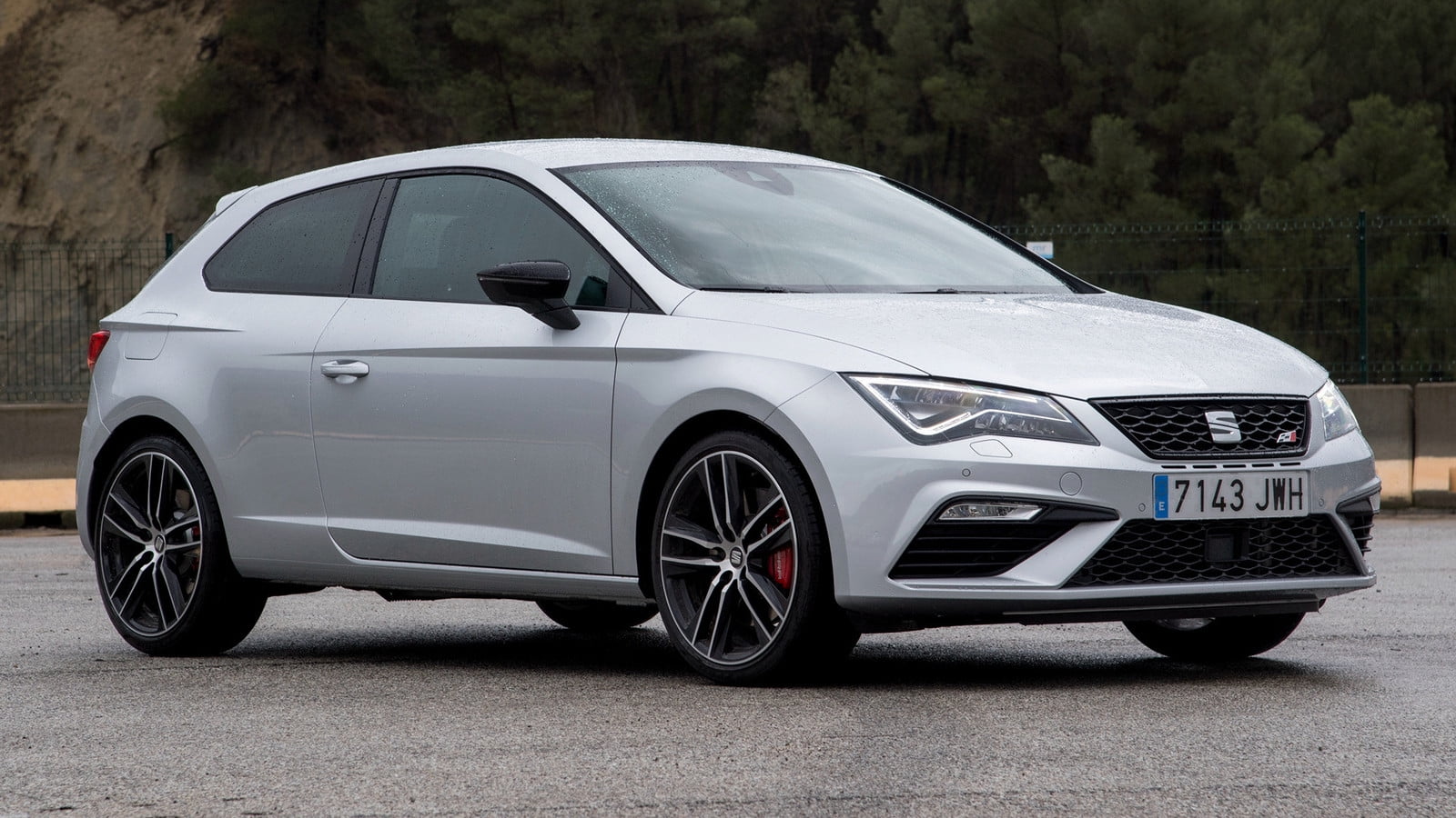 2017 SEAT Leon SC Cupra 300 - 20x30 Inch Glossy Laminated Poster ...