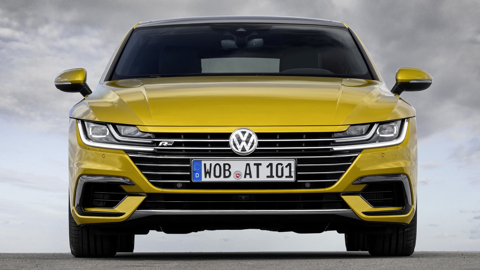 2017 Volkswagen Arteon R Line Car - 20x30 Inch Glossy Laminated Poster ...