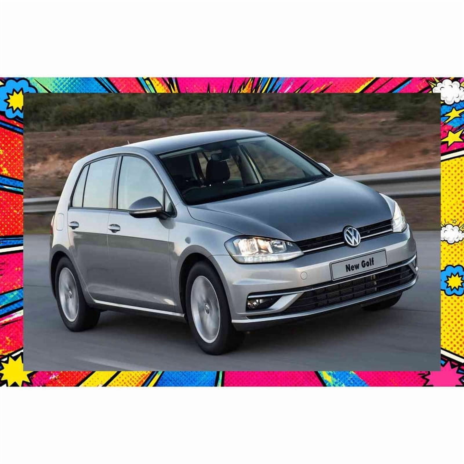 2017 Volkswagen Golf 5 Door ZA - Pop Art Edition | 24x36 Inch Rolled ...