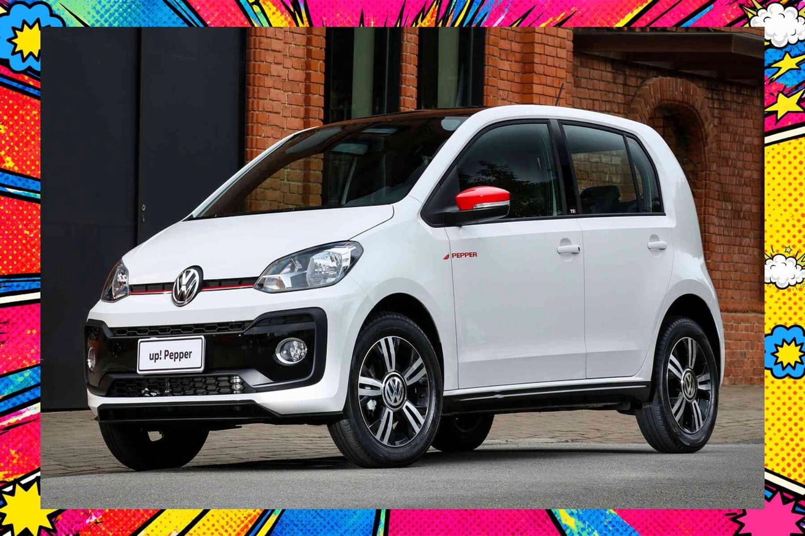 2017 Volkswagen Up Pepper 5 Door BR - Pop Art Edition | 12x18 Inch ...