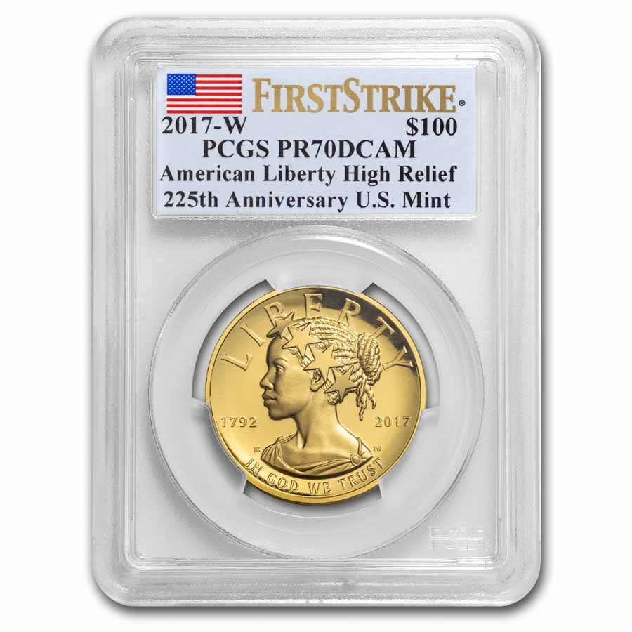 2017-W HR American Liberty Gold PR-70 DCAM PCGS (FirstStrike ...