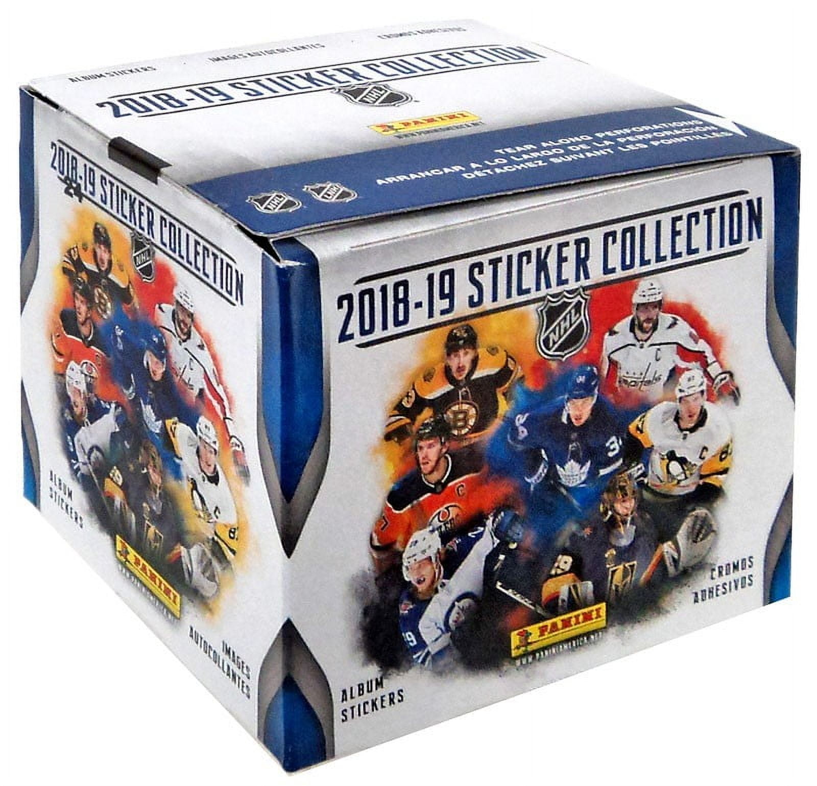 2018 2019 Panini NHL Hockey Sticker Collection Unopened Factory Sealed ...