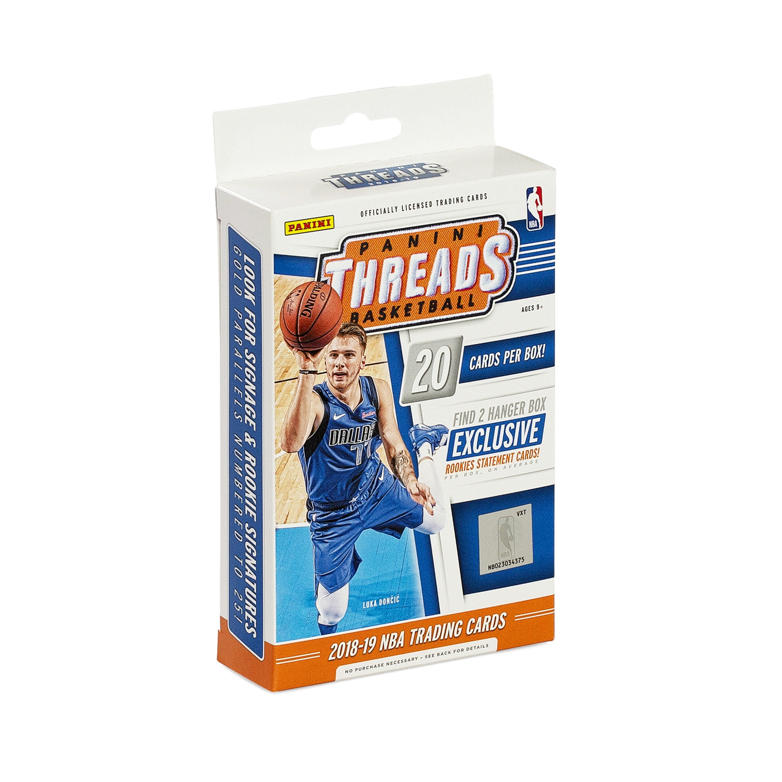 Panini 2018-19 NBA Trading Cards | Luka Doncic, Rookie Statement, Gold ...
