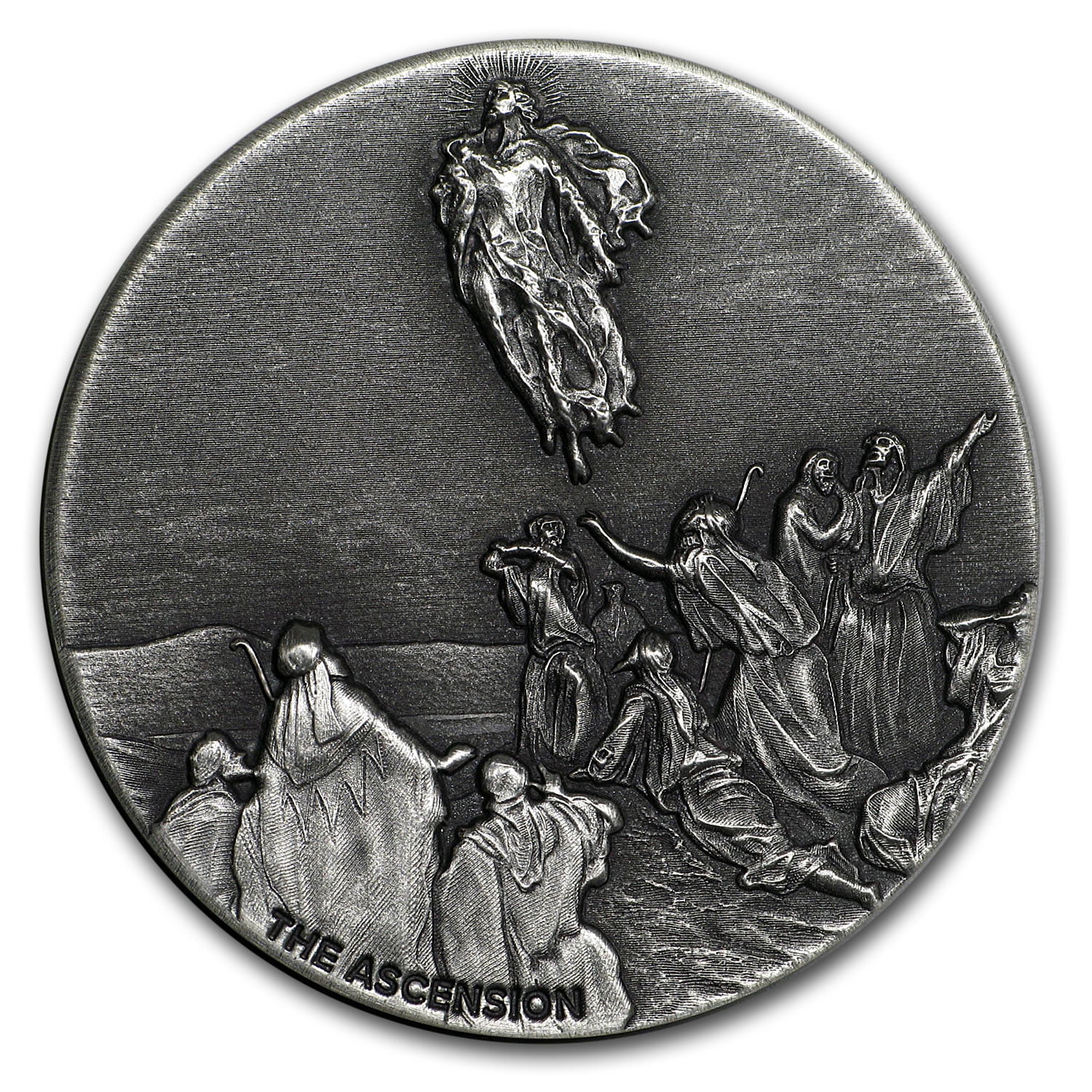2018 2 oz Silver Coin - Biblical Series (Ascension of Christ) - Walmart.com