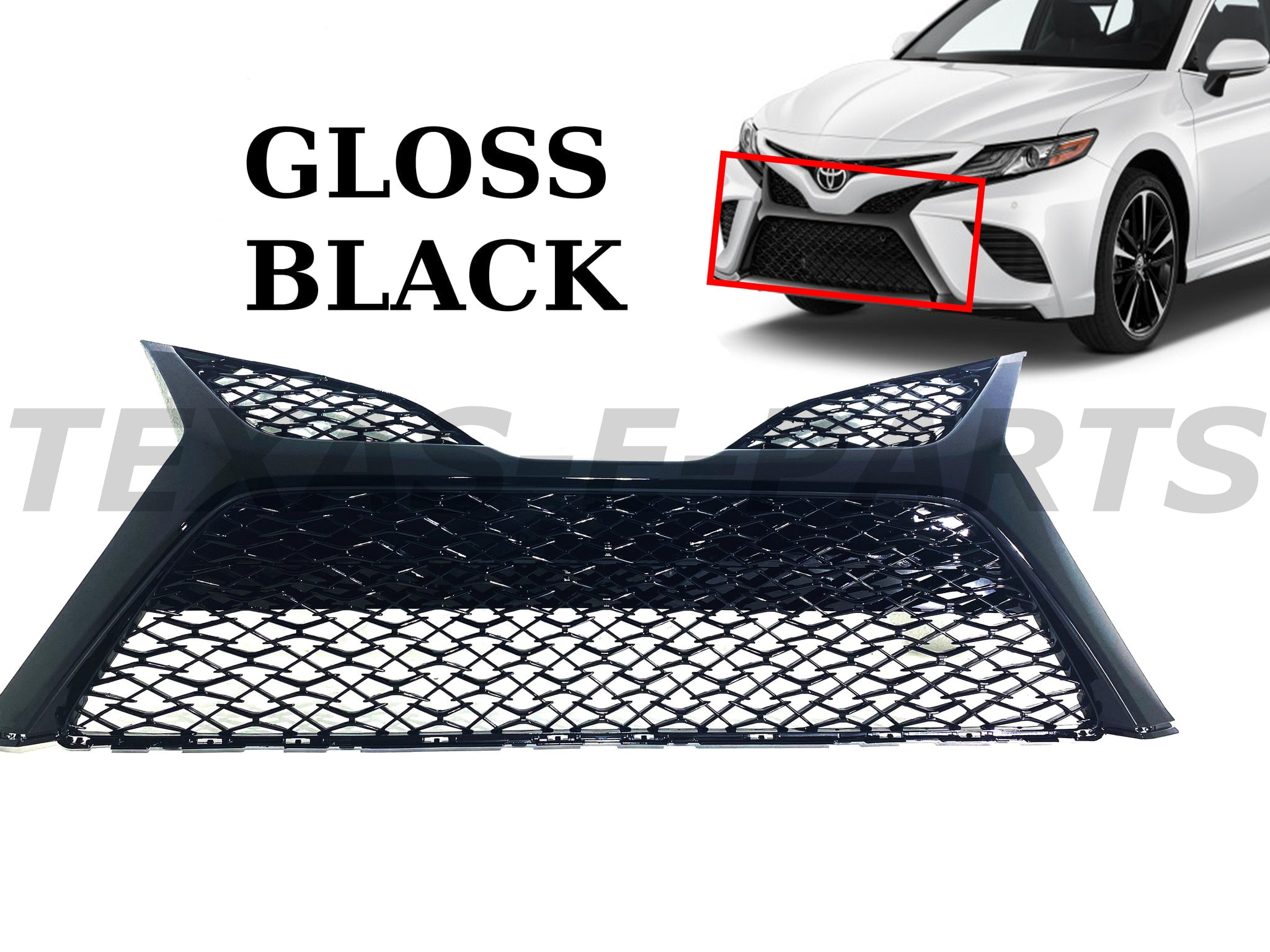2018 2019 2020 Compatible With Toyota Camry XSE SE Front Bumper Lower ...