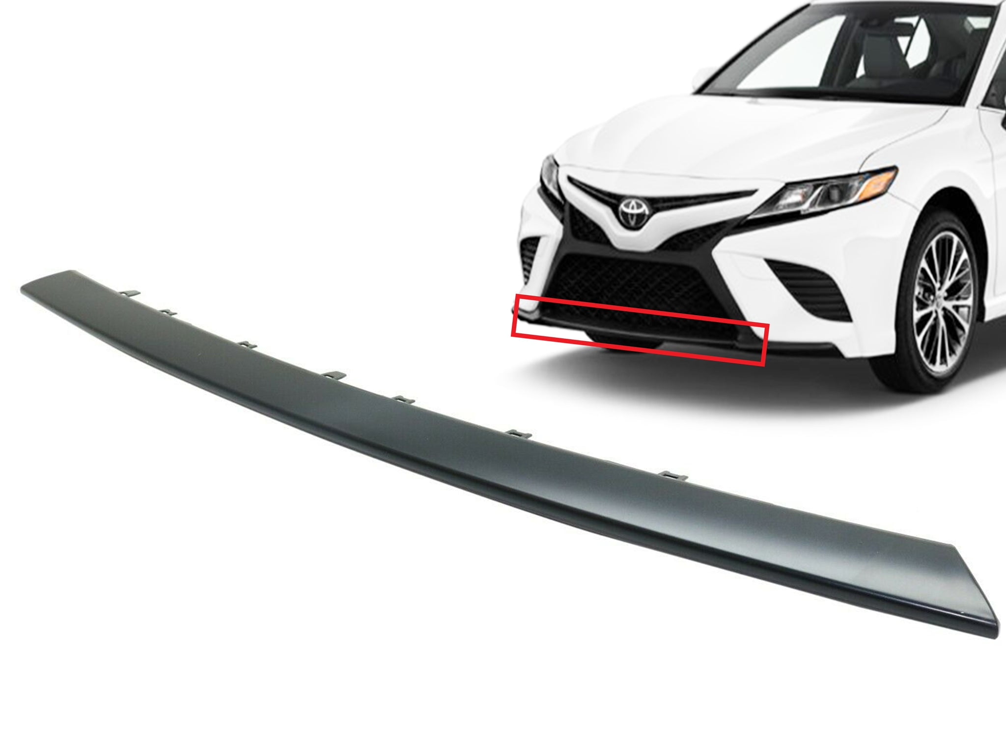 2018 2019 2020 Compatible with Toyota Camry XSE SE Front Bumper Center ...