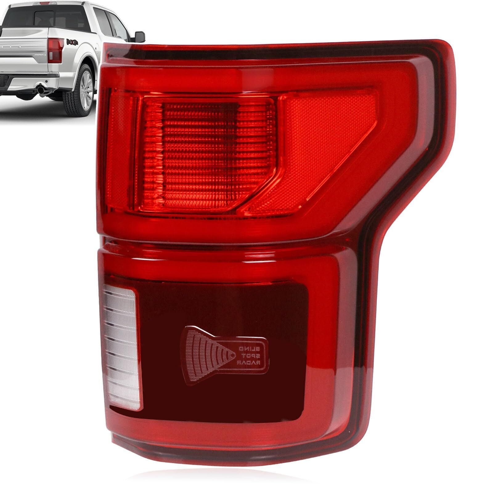 2018-2020 Ford F150 OEM Style LED Tail Light Lamp Assembly with Blind ...