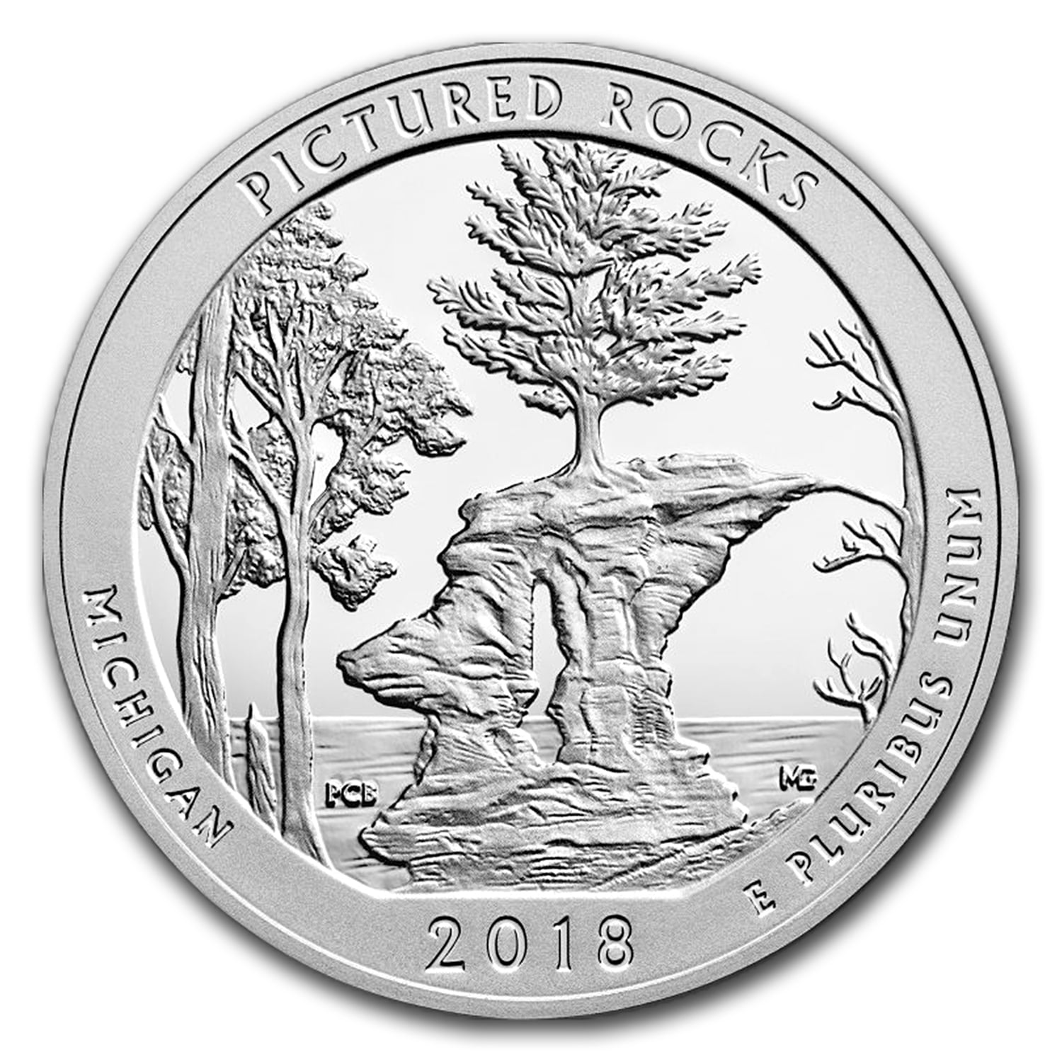 2018 5 oz Silver ATB Pictured Rocks National Lakeshore, MI - Walmart.com