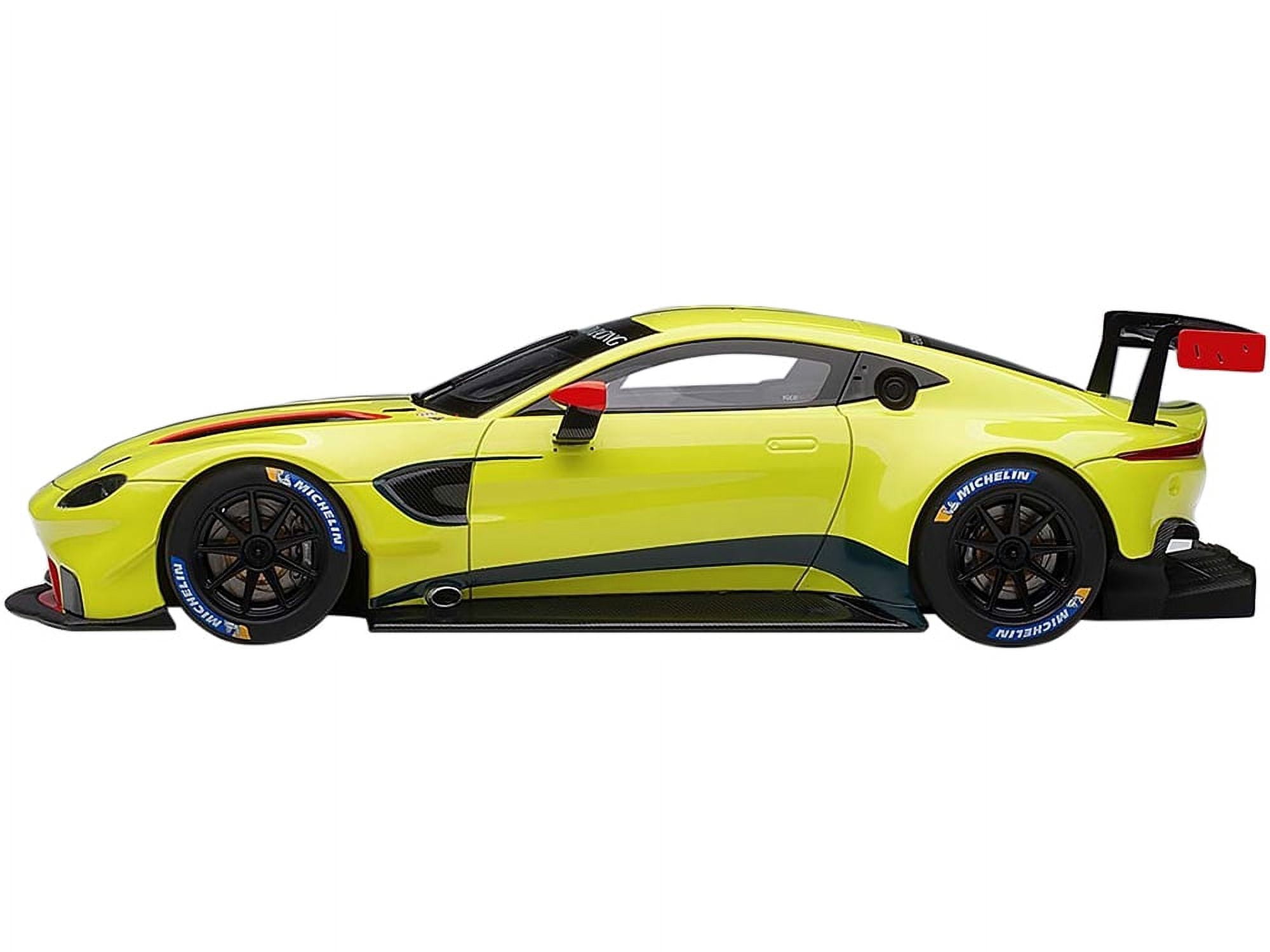 2018 Aston Martin Vantage GTE Le Mans PRO Presentation Car Lemon Green ...