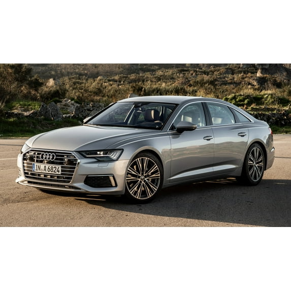 2018 Audi A6 Sedan - 12x18 Inch Laminated Poster - Stunning Detail and Bold Colors - Walmart.com