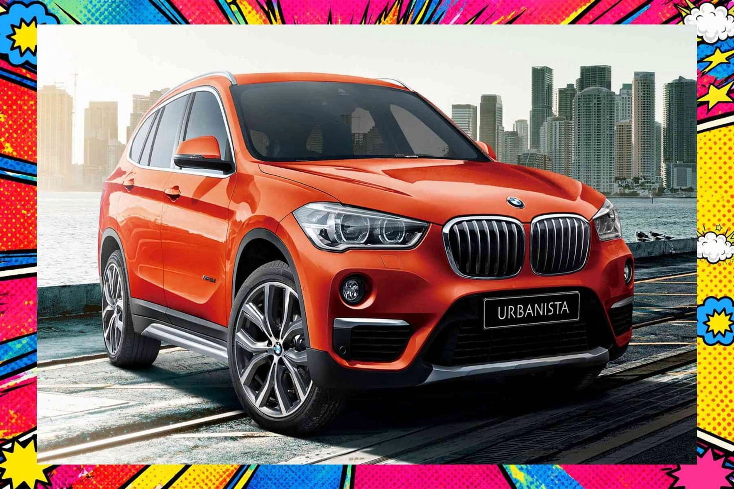 2018 BMW X1 Urbanista JP - Pop Art Edition | 24x36 Inch Rolled Canvas ...