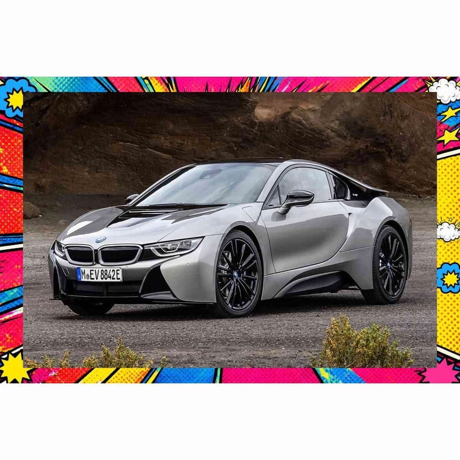 2018 BMW i8 - Pop Art Edition | 12x18 Inch Laminated Poster | Vibrant ...