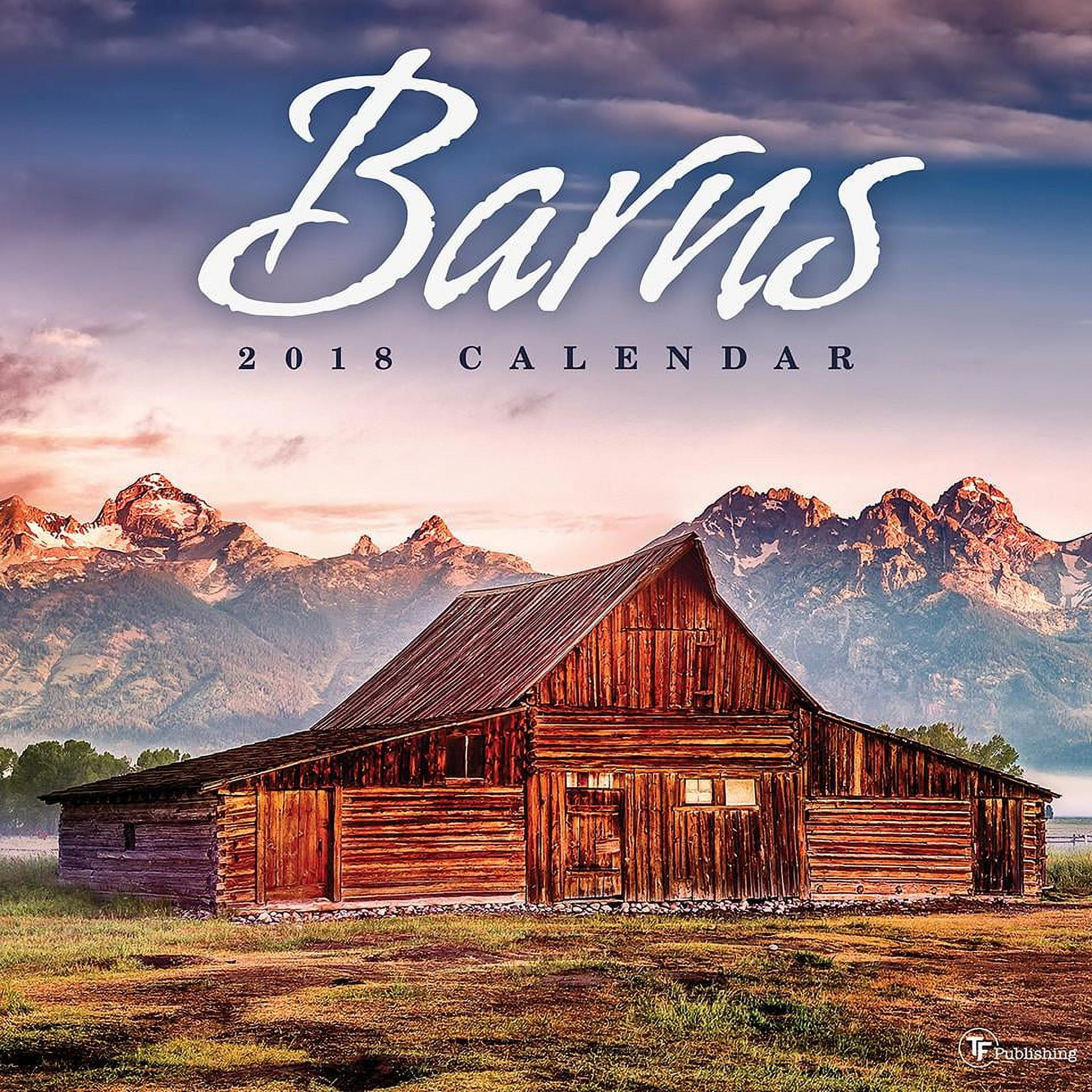 2018 Barns Wall Calendar - Walmart.com