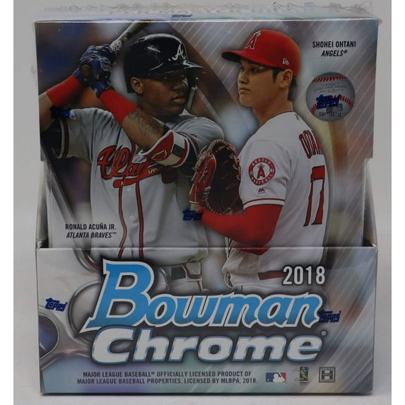 2018 Bowman Chrome Baseball Box (Hobby) (2/6/5) - Walmart.com
