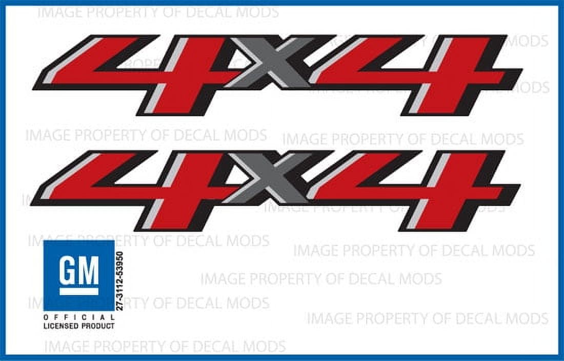 Decal Mods 2018 Chevy Silverado 4x4 Truck Decals, GMC Sierra Bedside ...