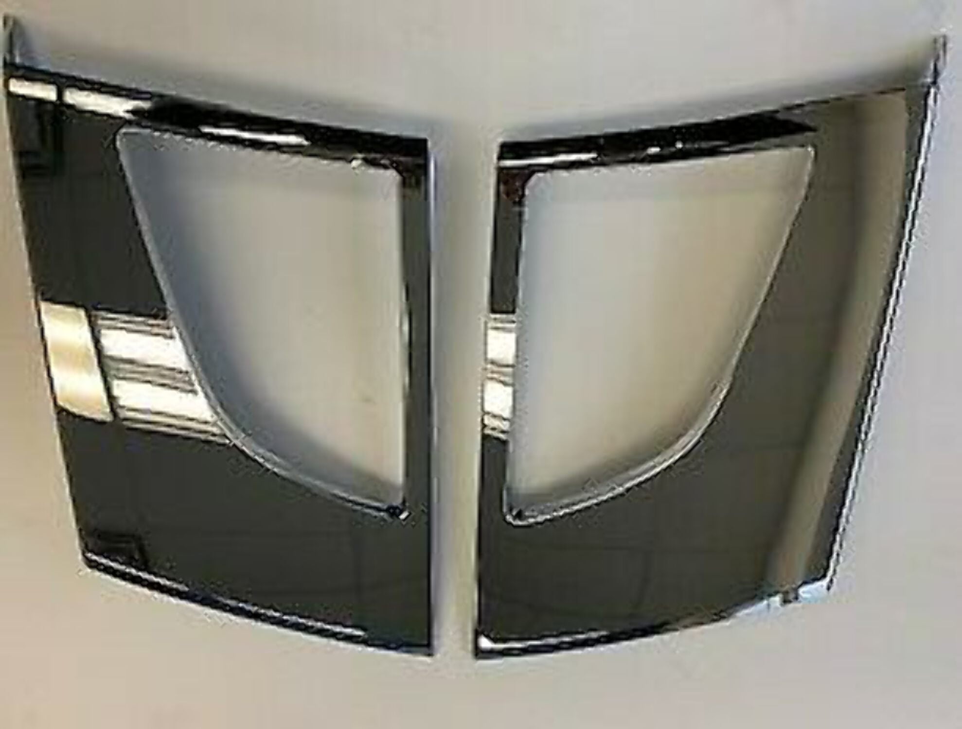 2018+ Corner Bumper Chrome Cover Trim Set Compatible with Volvo VNL ...