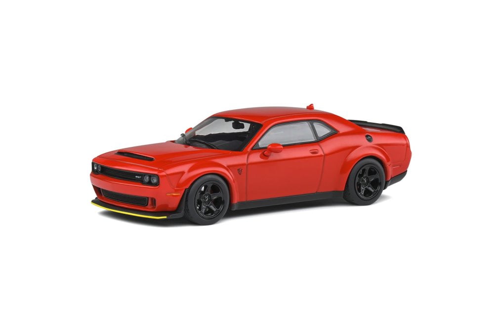 Solido 2018 Dodge Challenger SRT Demon V8 6.2L Diecast Model Toy Car ...