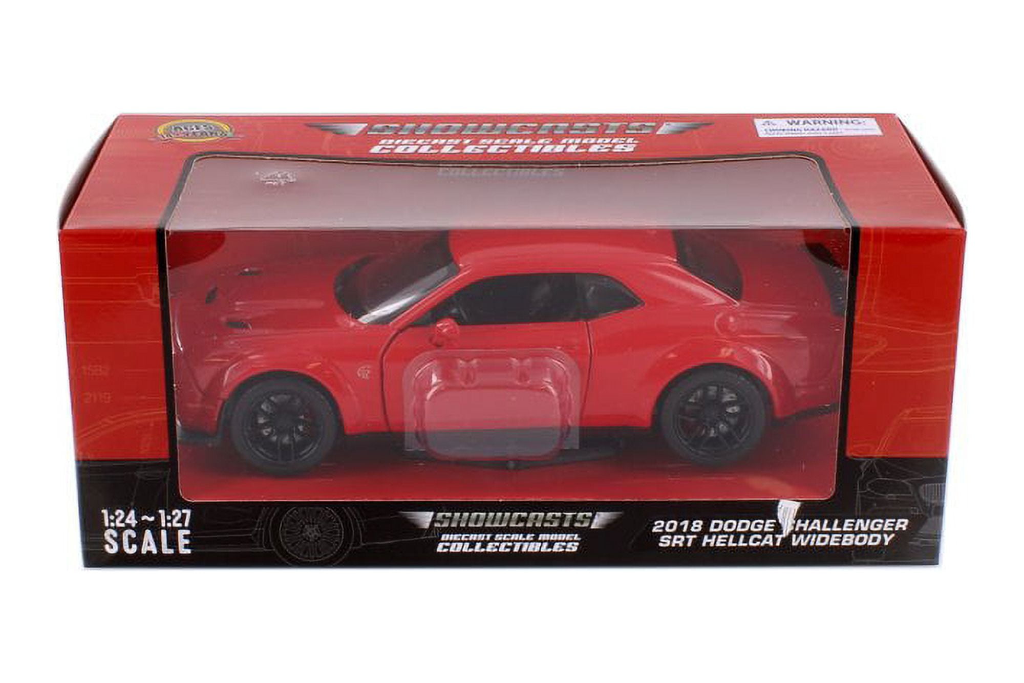 2018 Dodge Challenger SRT Hellcat Widebody, Red - Showcasts 71350TR - 1 ...