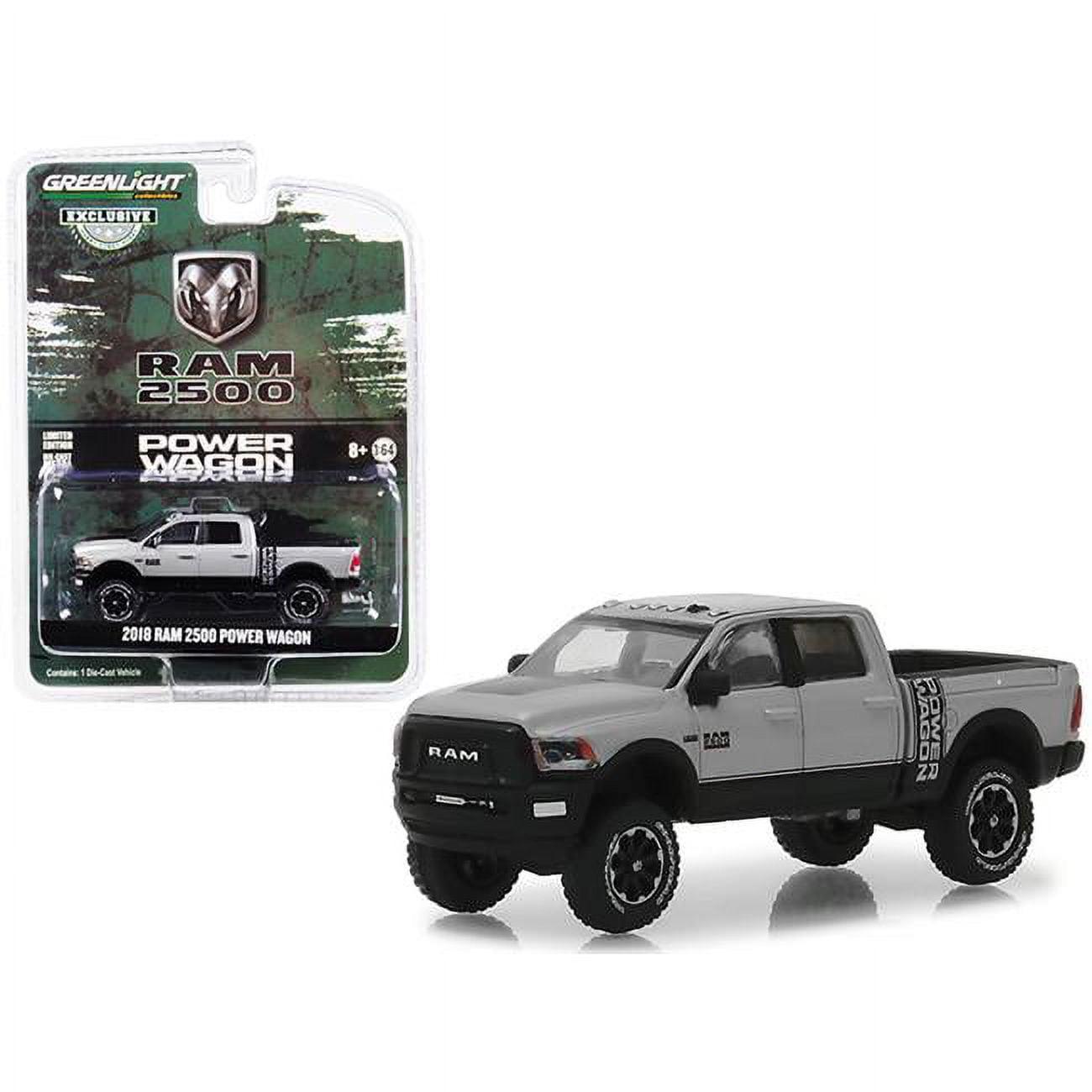 2018 Dodge Ram 2500 Power Wagon Pickup Truck Metallic Silver "Hobby ...