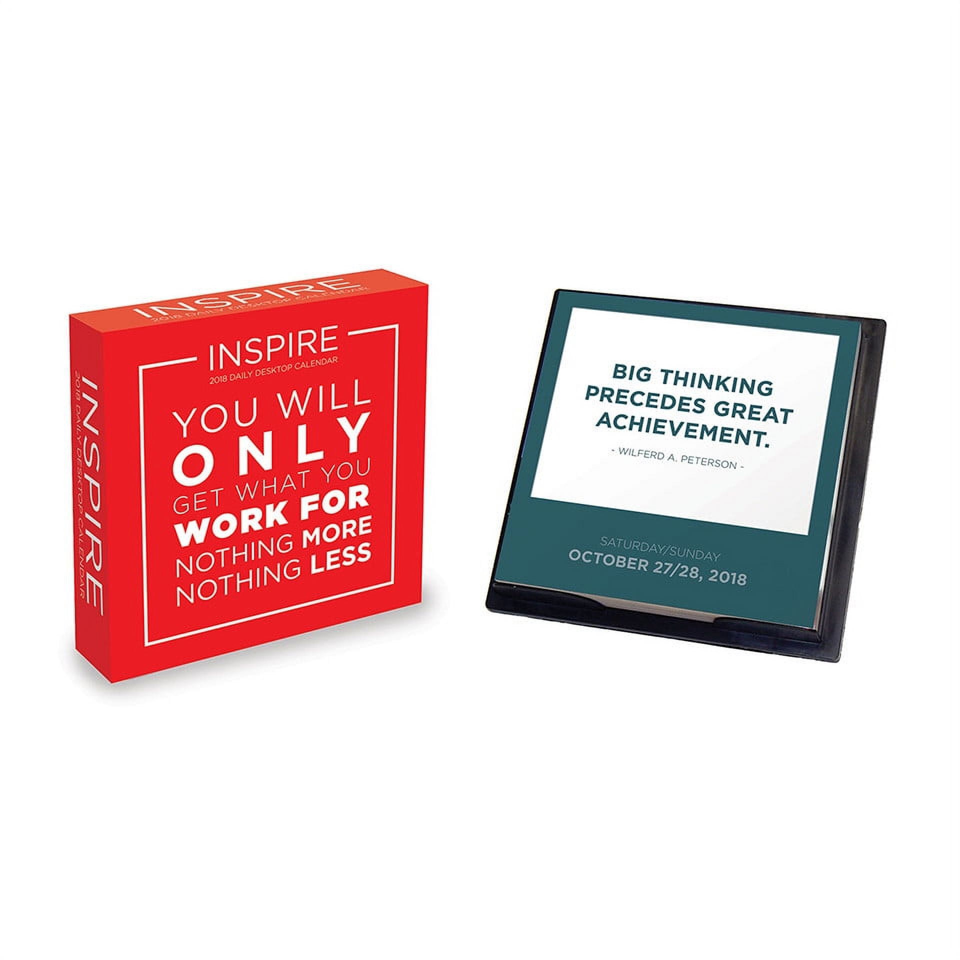 2018 Inspire Daily Desktop Calendar - Walmart.com