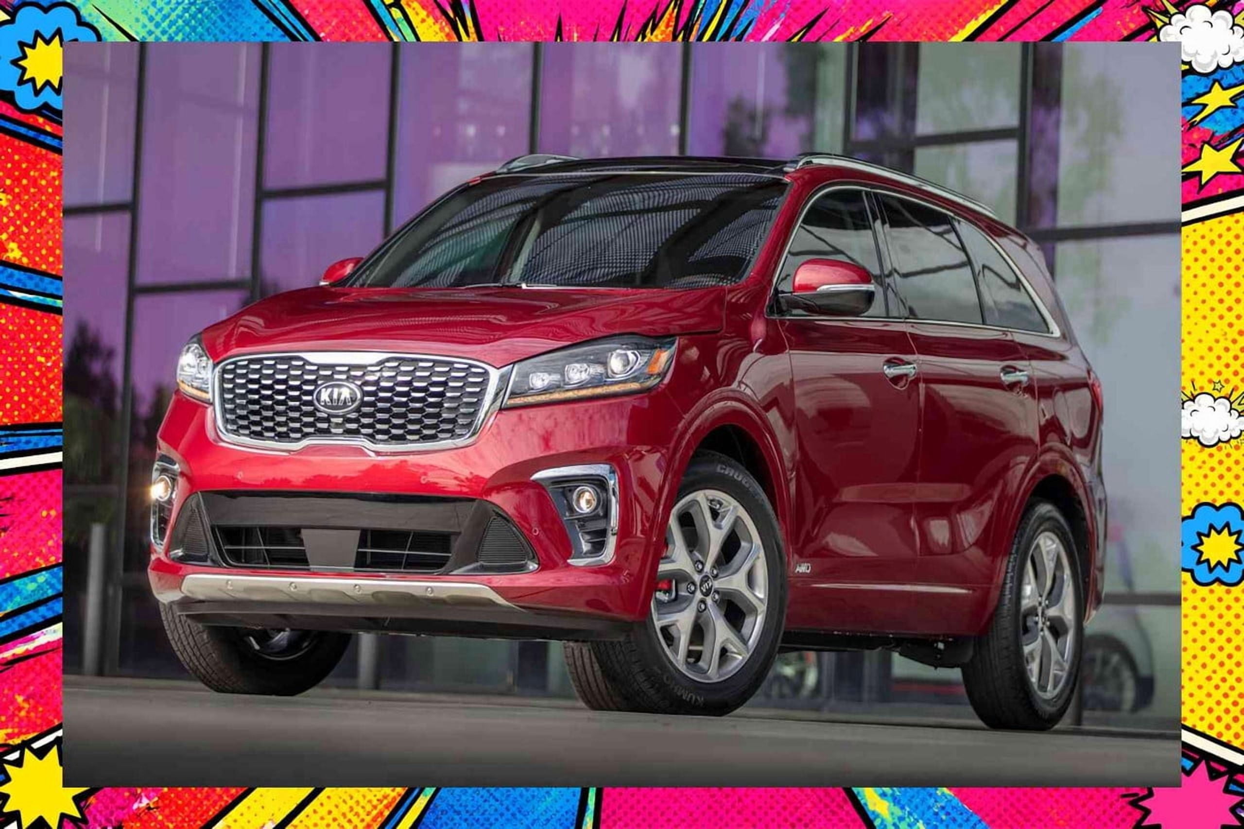 2018 Kia Sorento Sport Styling - Pop Art Edition | 12x18 Inch Laminated ...
