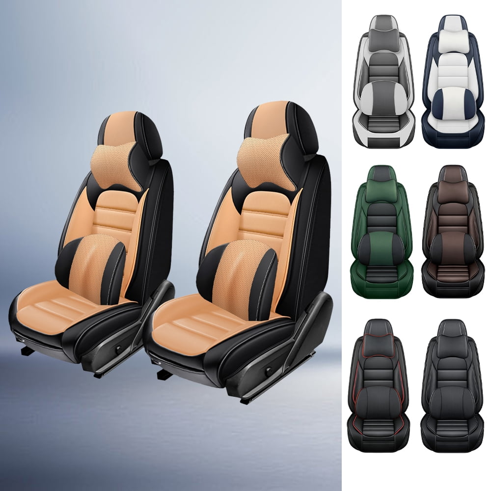 2018 for Kia Stinger Car Seat Cover, Orange and Black Car Seat Covers ...