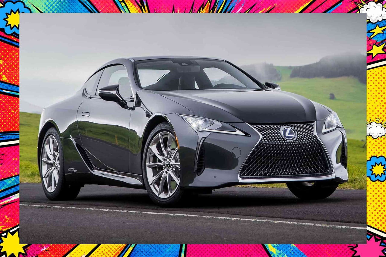 2018 Lexus LC Hybrid - Pop Art Edition | 20x30 Inch Laminated Poster ...