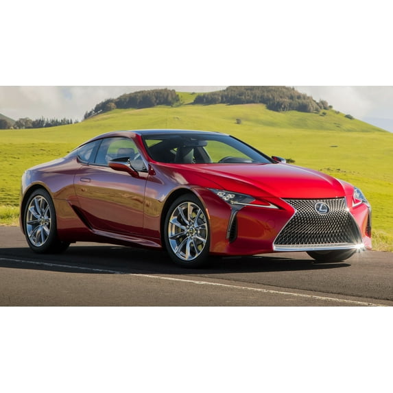 2018 Lexus LC US Car - 20x30 Inch Laminated Poster - Stunning Detail ...