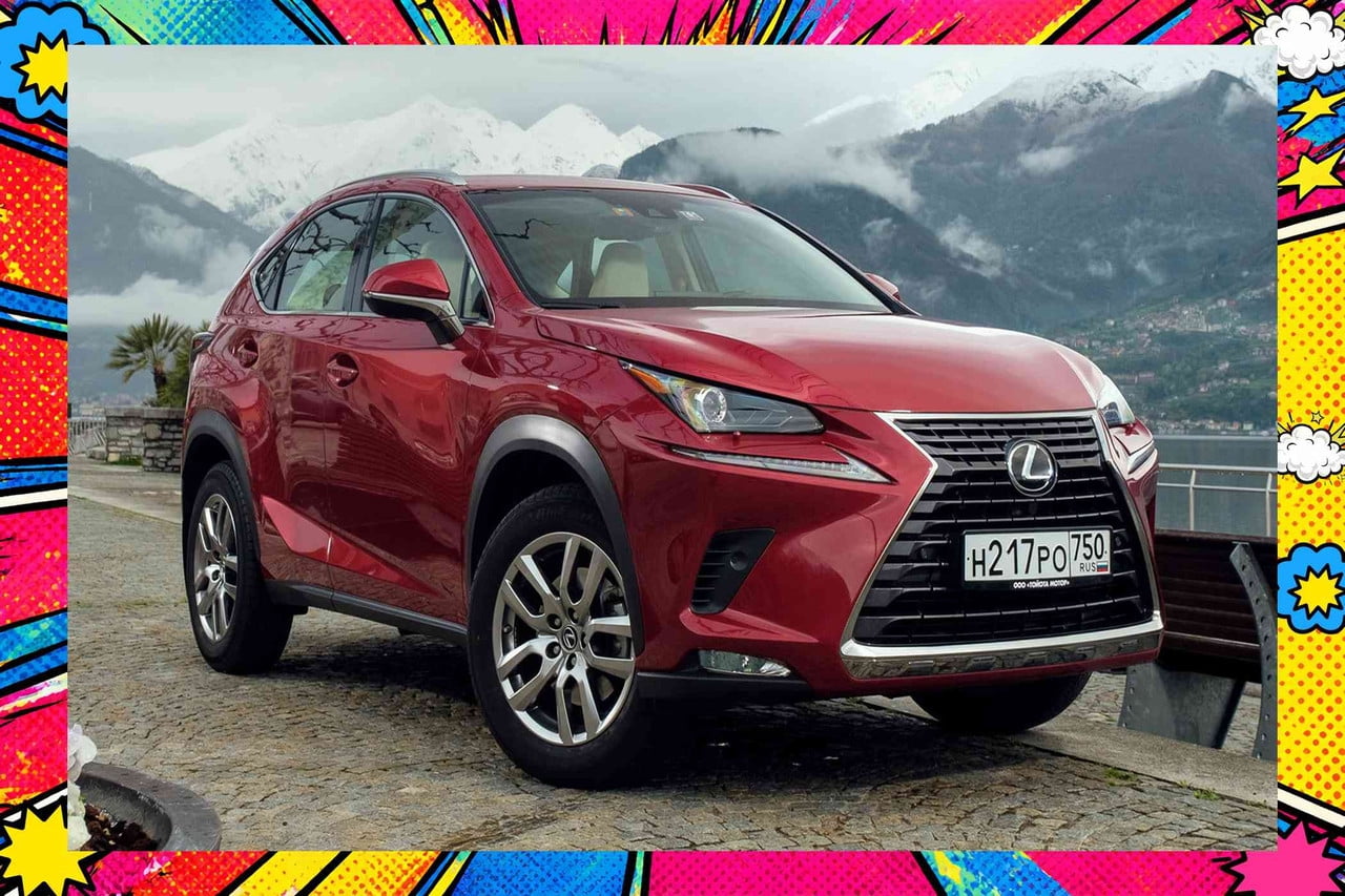 2018 Lexus NX RU Style B - Pop Art Edition | 20x30 Inch Laminated ...
