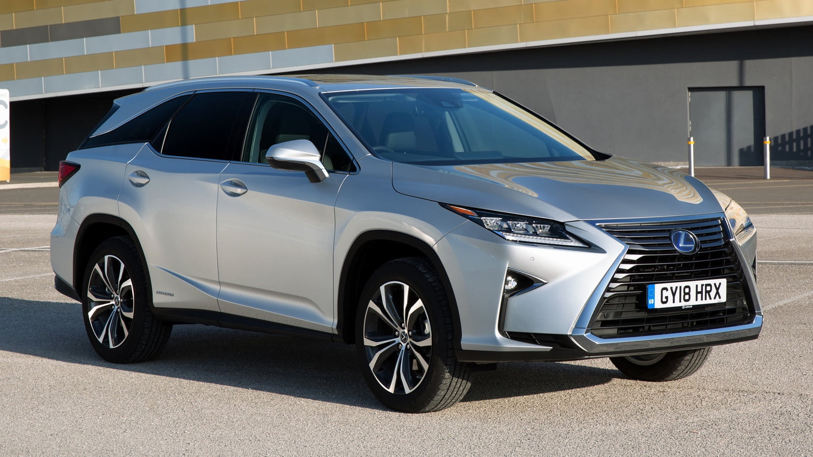 2018 Lexus RX Hybrid LWB UK Car - 24x36 Inch Laminated Poster ...
